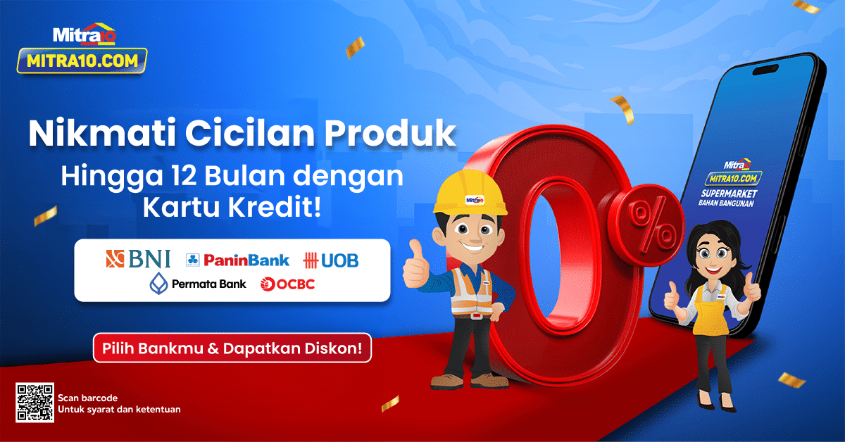 Manfaatkan Promo Bank Mitra10! Cicilan 0% Hingga 12 Bulan di Toko & Online - Ilmu Miring